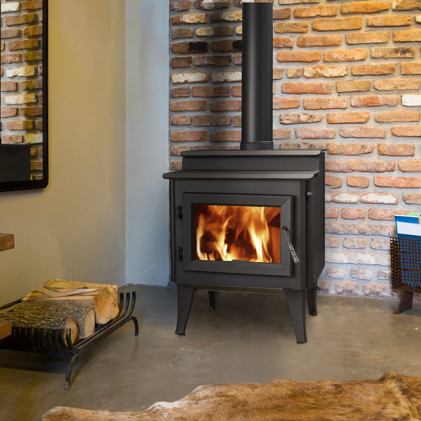 Quadra-Fire 4300 Step Top Wood Stove | Forge & Flame