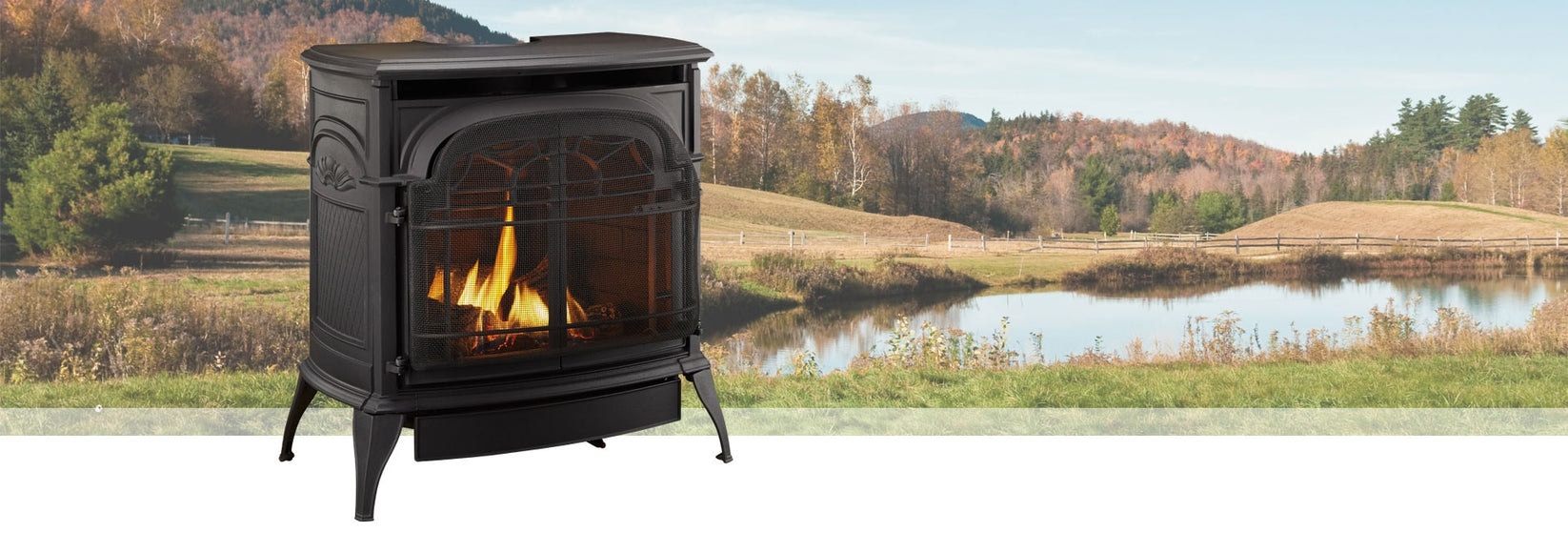 Stardance Direct Vent Gas Stoves by Vermont Castings | Forge & Flame